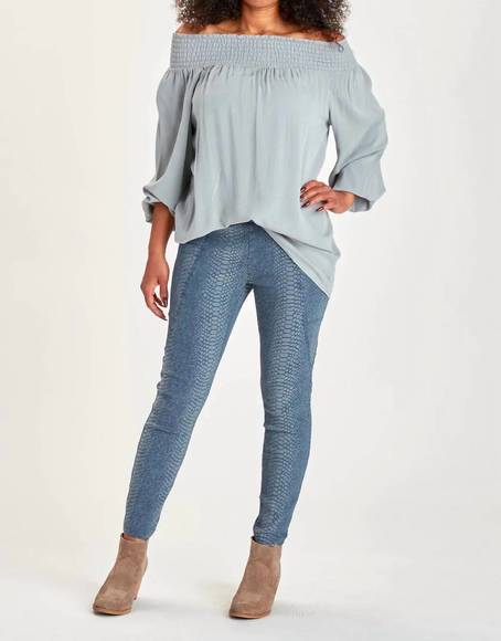 XCVI | Tops | New Xcvi Melinda Blouse In Soft Pebble Pigment | Poshmark